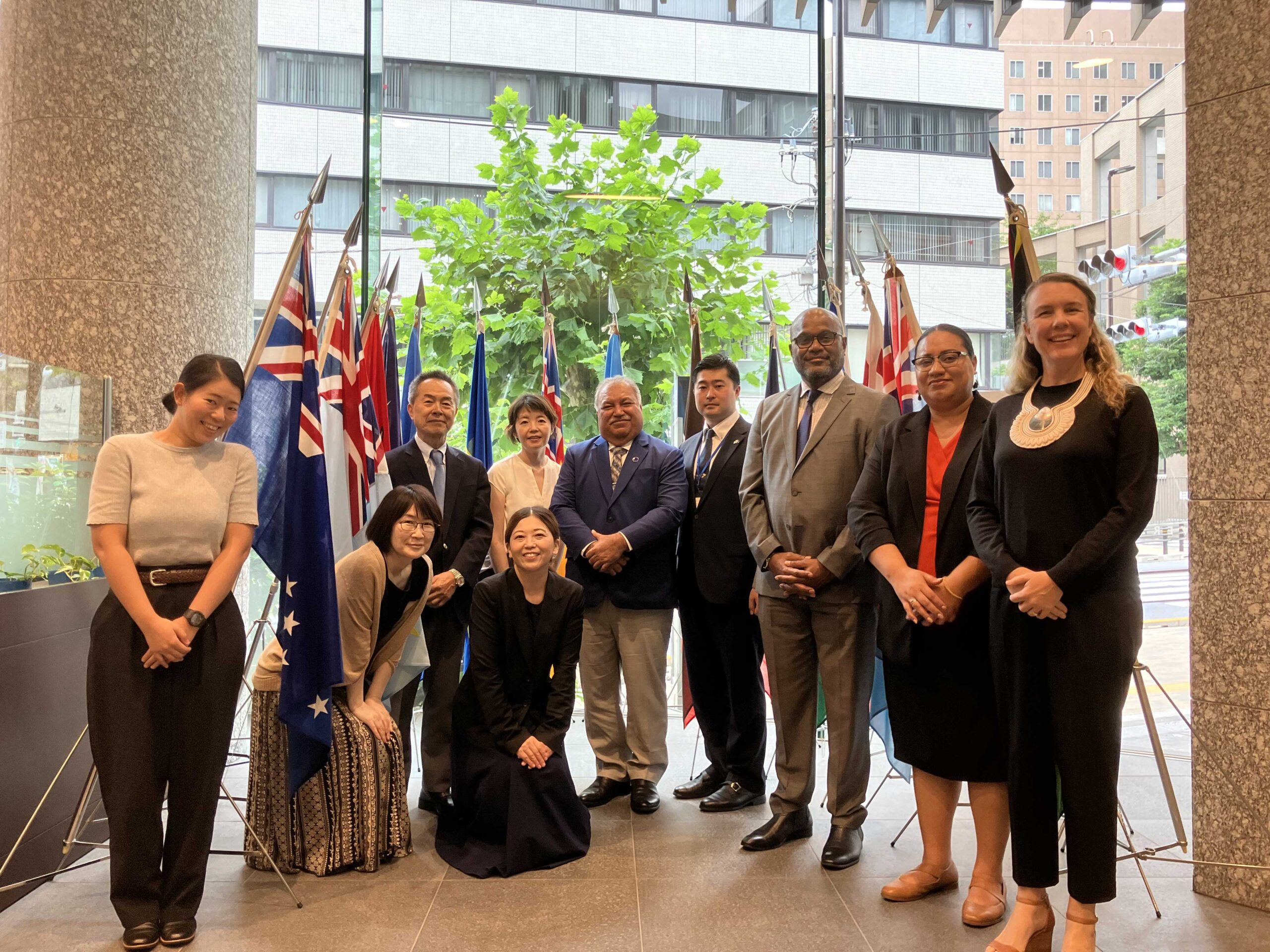 PIFS SG and delegation visited PIC - PIC - Pacific Islands Centre