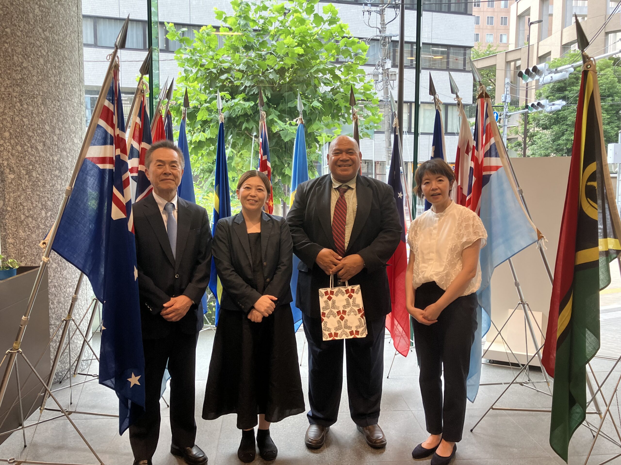 Tonga Ministry of Fisheries CEO, Dr. Vailala Visits PIC - PIC - Pacific ...