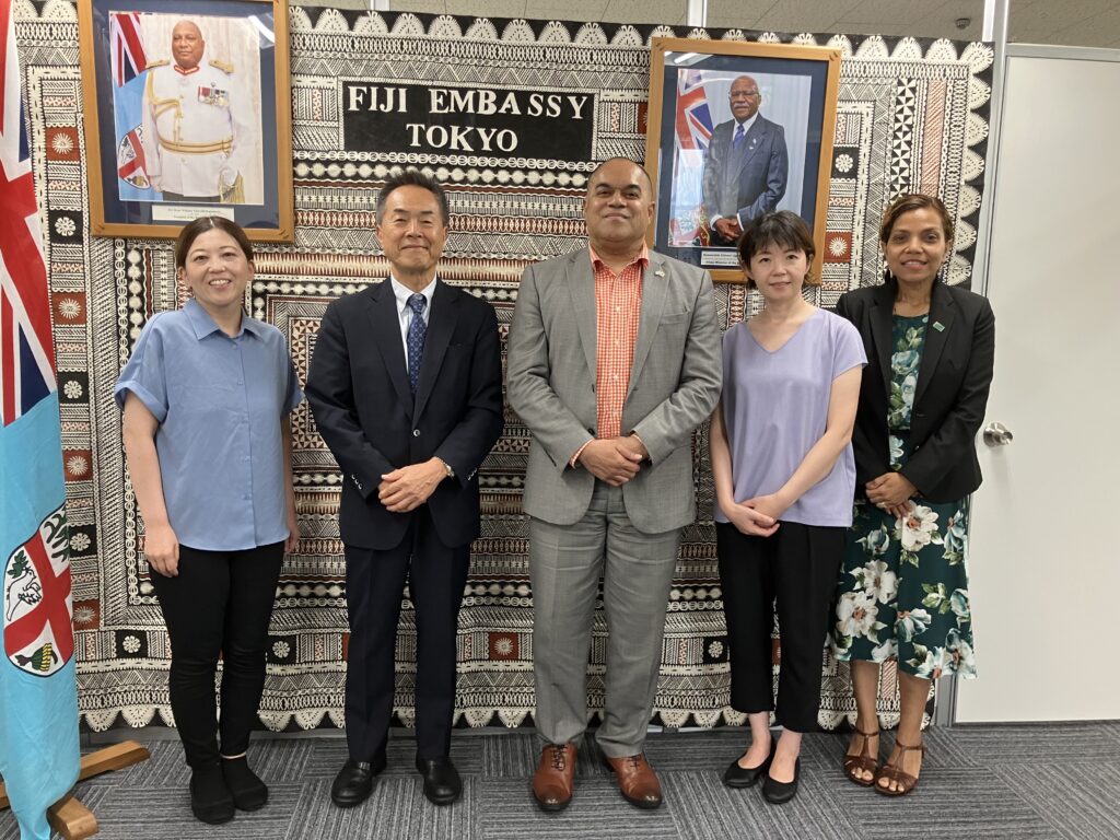 Visit to the Embassy of the Republic of Fiji in Japan - PIC - Pacific ...